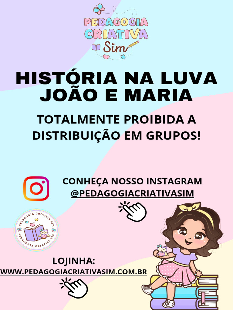 HISTORIA NA LUVA JOAO E MARIA 1f9a2f | PDF | João e Maria