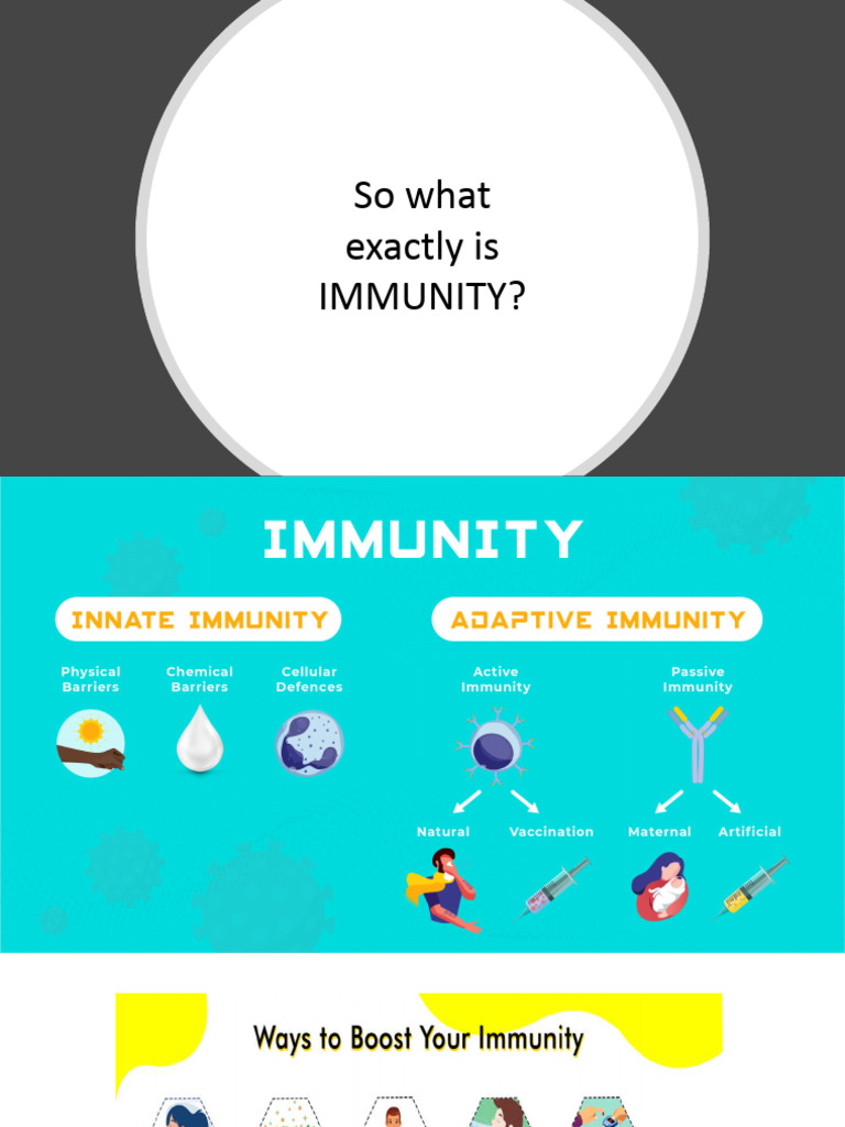 Immunity Module | PDF | Immune System | Omega 3 Fatty Acid
