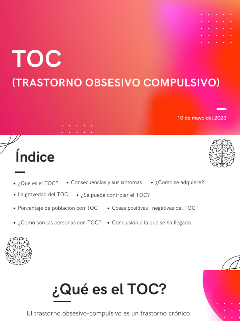 Entendiendo el Trastorno Obsesivo-Compulsivo | PDF | Desorden obsesivo compulsivo | Ansiedad