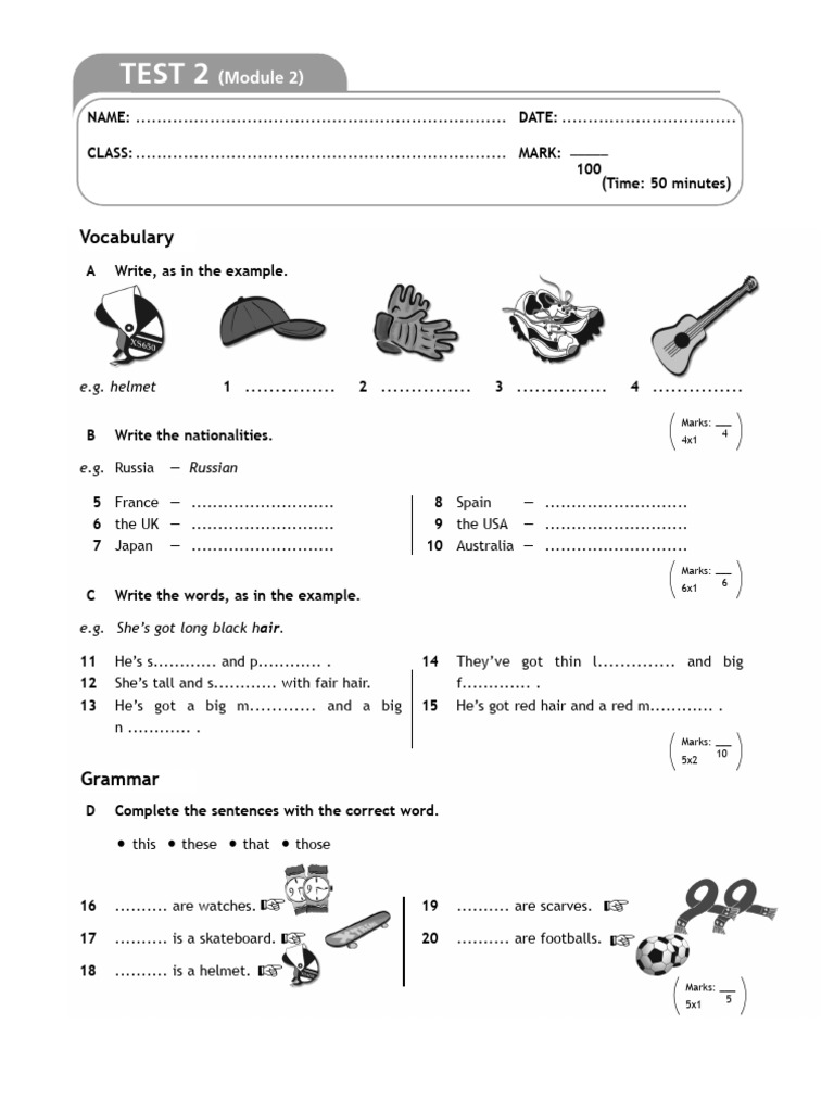 02 Module Test 2 ACTION 1 | PDF | Linguistics