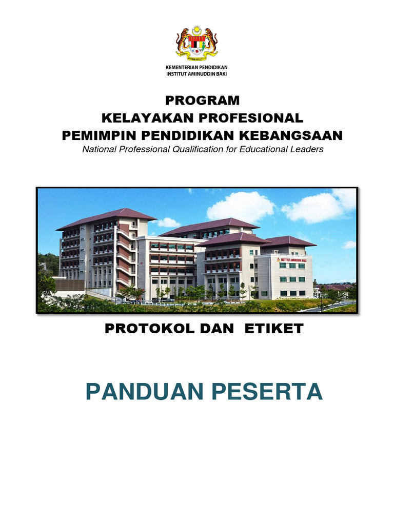 PANDUAN PESERTA - PnE-2024 | PDF