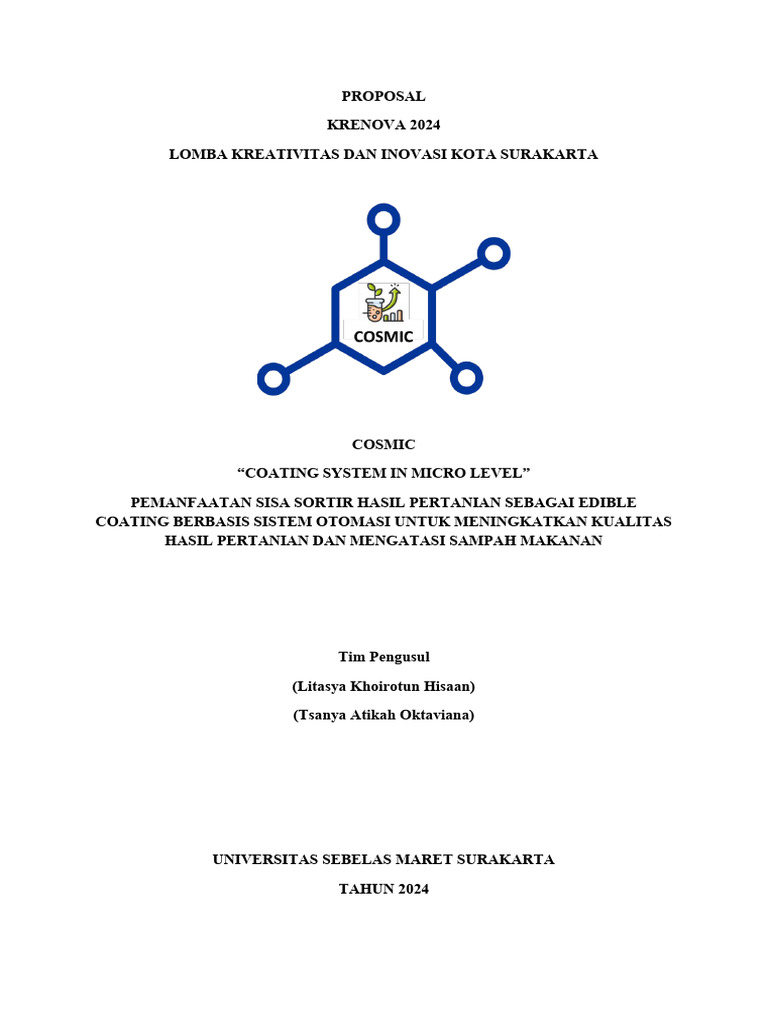 PROPOSAL Krenova 2024 | PDF