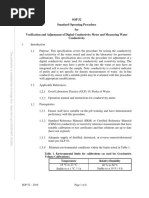 USP 645 Water Conductivity | PDF | Ion | Calibration