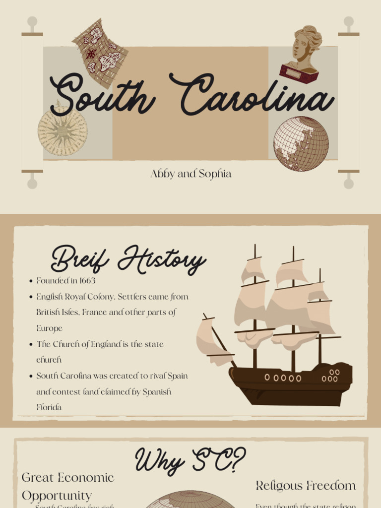 South Carolina APUSH Presentation | PDF | Southern United States ...