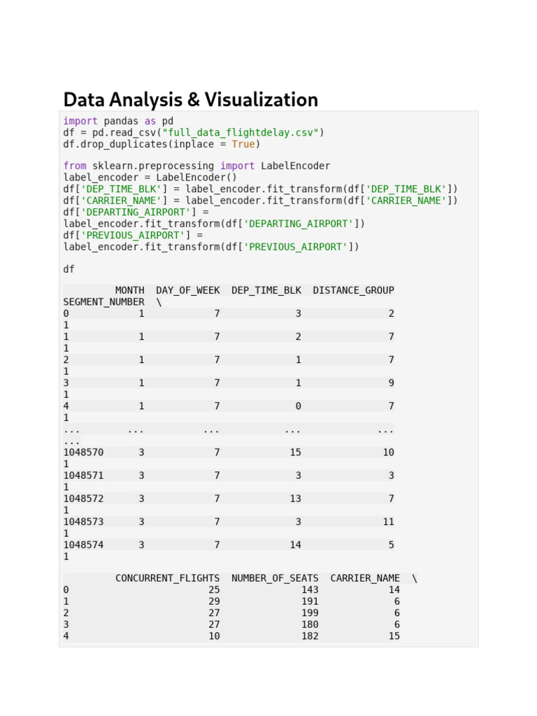 DM Project - Step 4 | PDF | Computers