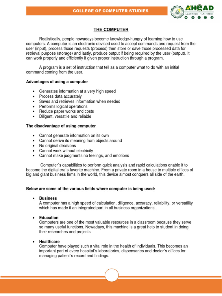 NET101 Lec1 | PDF | Computer Data Storage | Input/Output