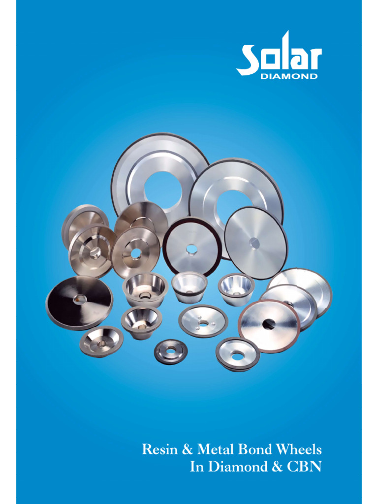 Resin Bond Wheel Atalogue | PDF