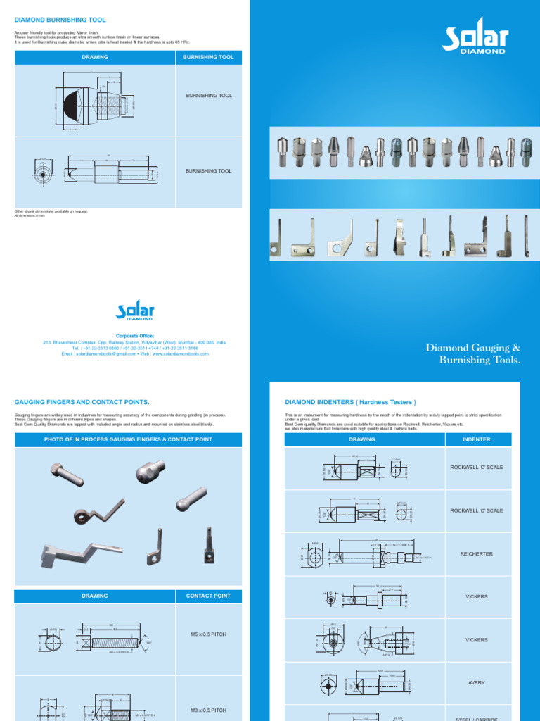 Gauging Products Catalogue | PDF | Mechanical Engineering | Industrial ...