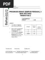 Kertas Ujian Pertengahan Sesi Akademik Bahasa Melayu Tingkatan 2 02 | PDF