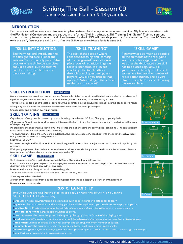 9 To 13 Session 09 Striking The Ball | PDF