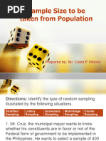 3 - Slovin's Formula - Pr2 | PDF | Sampling (Statistics) | Research Methods