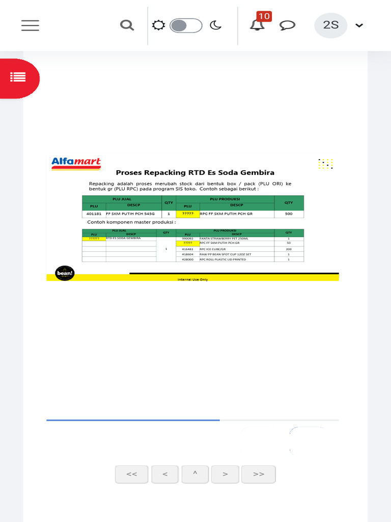 Proses Repacking Es Soda Gembira | PDF