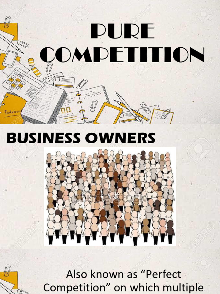 Pure Competition | PDF
