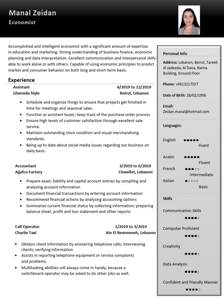 MY+CV(1) 5 | PDF | Information | Balance Sheet