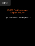 IGCSE English Writing Formats | PDF