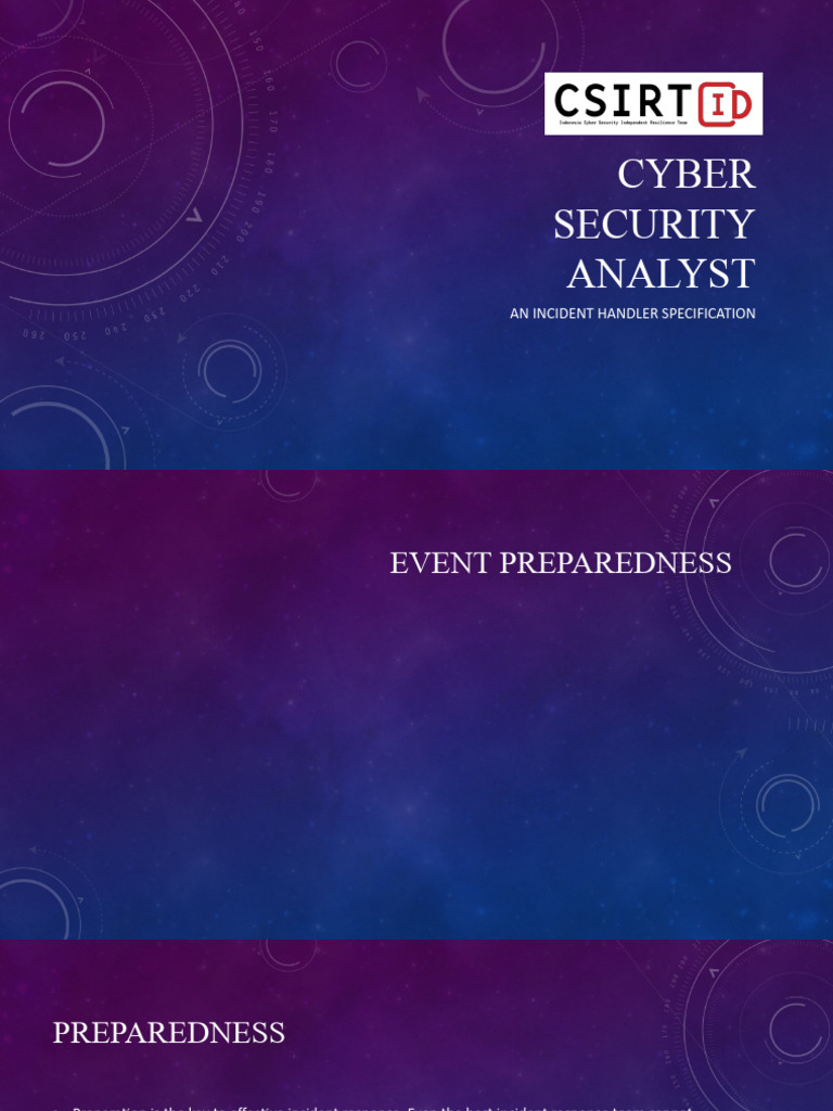 Cyber Analyst | PDF | Computer Security | Security