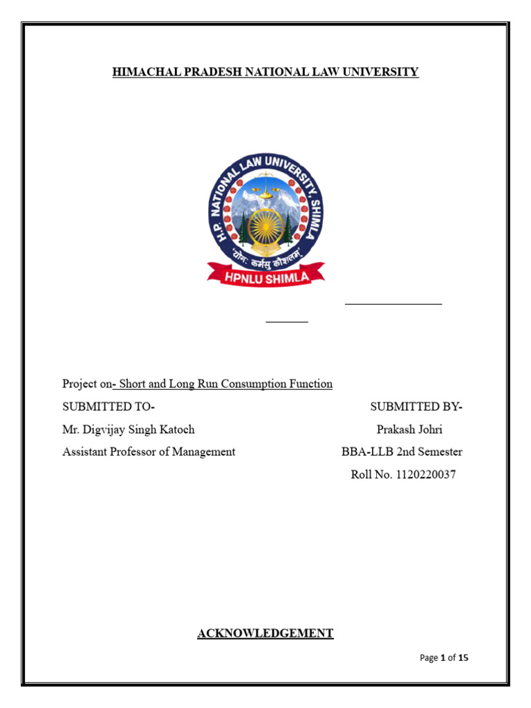 Eco Sem 2 Pdf Consumption Economics Debt