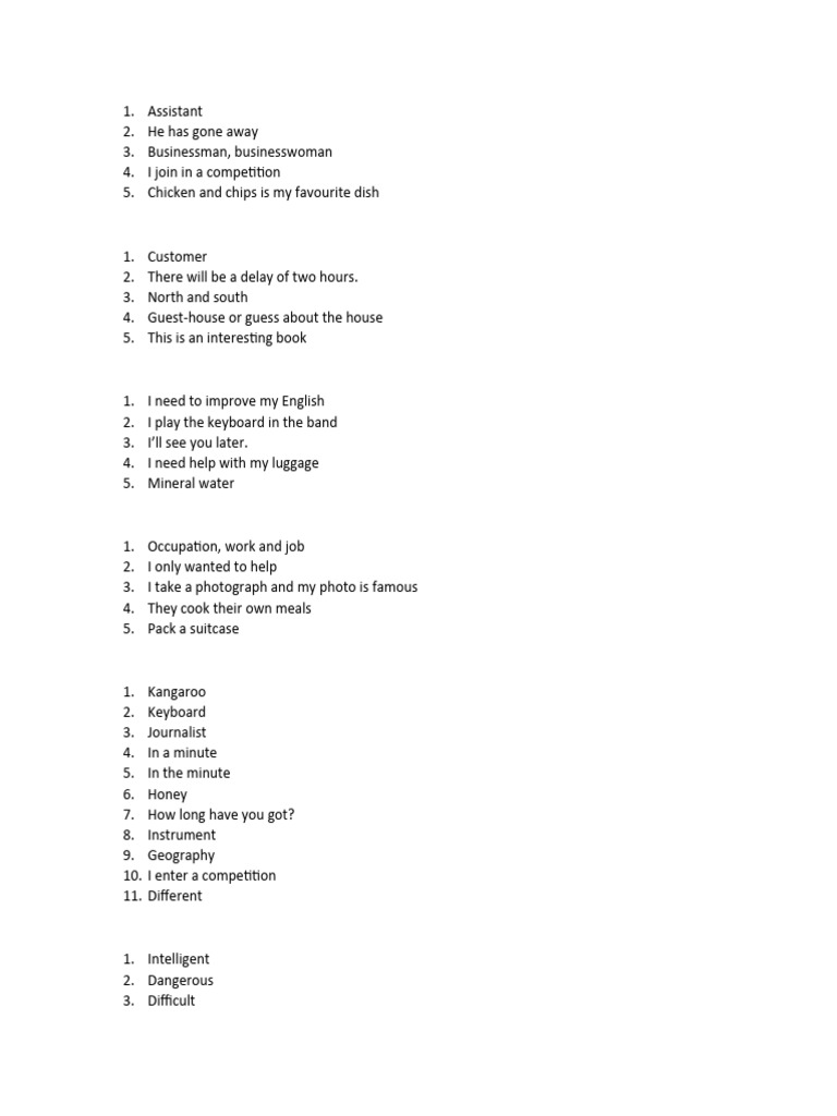 (A2) Listening | PDF
