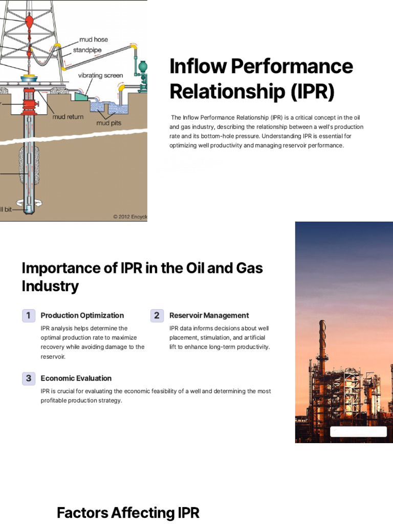 Inflow Performance Relationship IPR | PDF | Petroleum Reservoir | Fluid ...