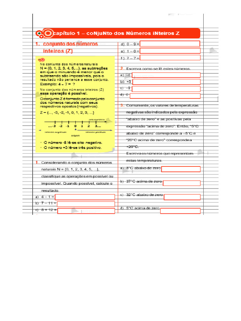 7º Ano Matemática Aula 01 Parte 1 | PDF