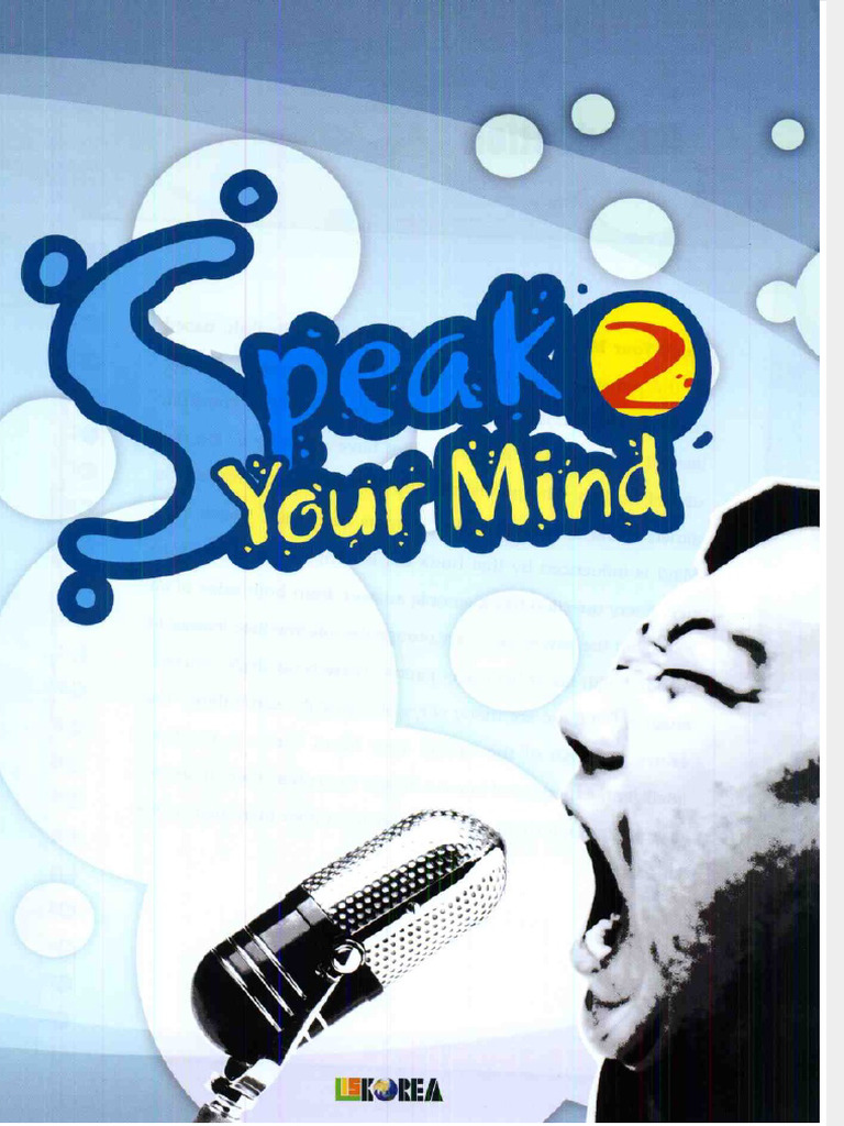 Speak Your Mind 2 | PDF