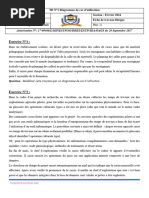 Corrigé TD N°1 | PDF | Cas d'utilisation | Ingénierie des systèmes
