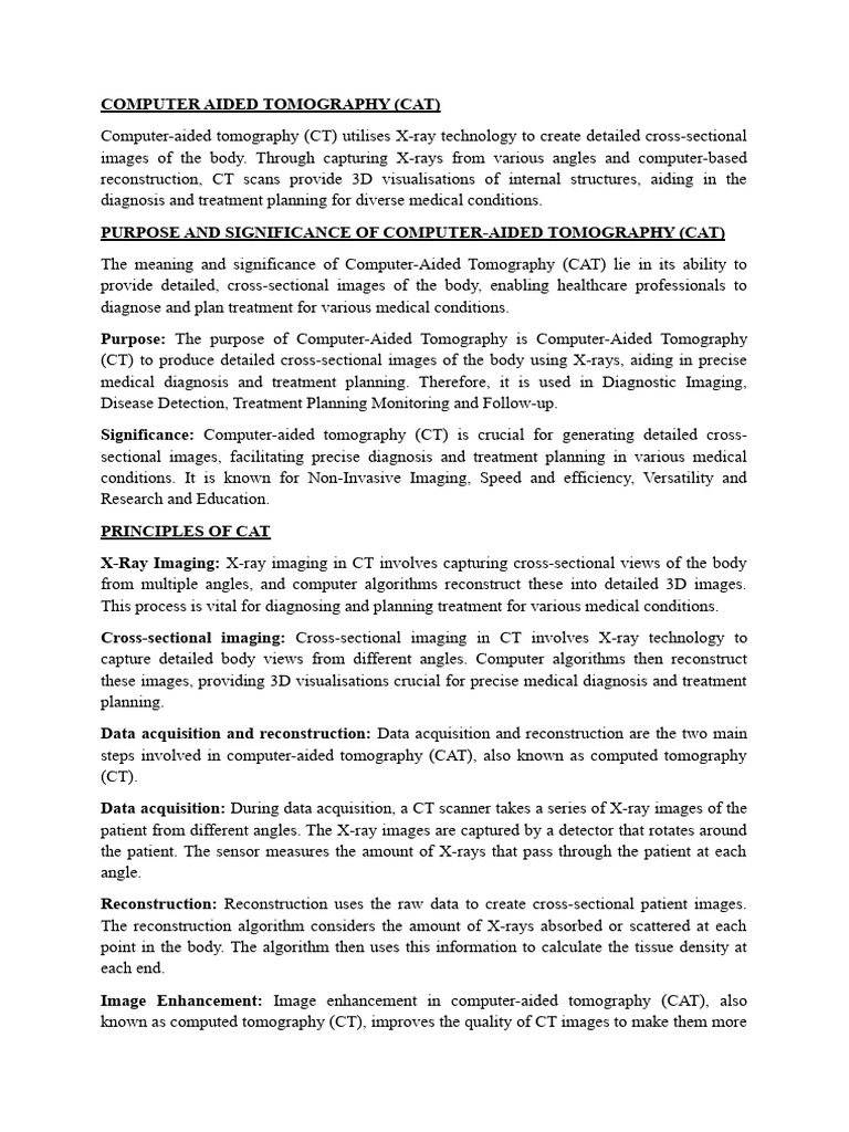 APL Project NEW | PDF | Ct Scan | Medical Imaging