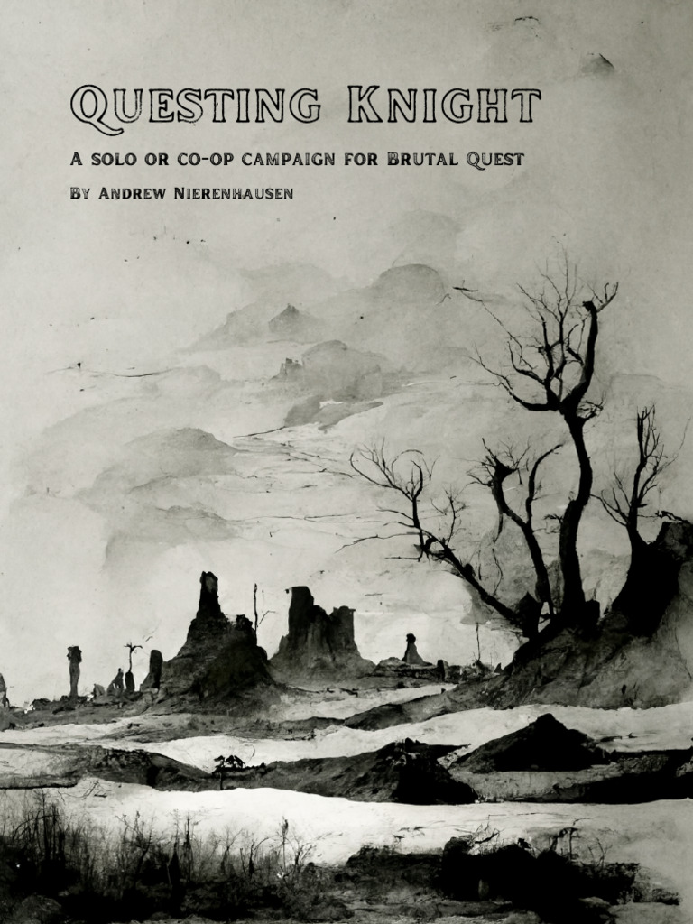 Questing Knight | PDF | Dwarf (Dungeons & Dragons) | Shield