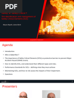 Identification of Safety Critical Equipment (SCE) : Guide | PDF | Risk ...