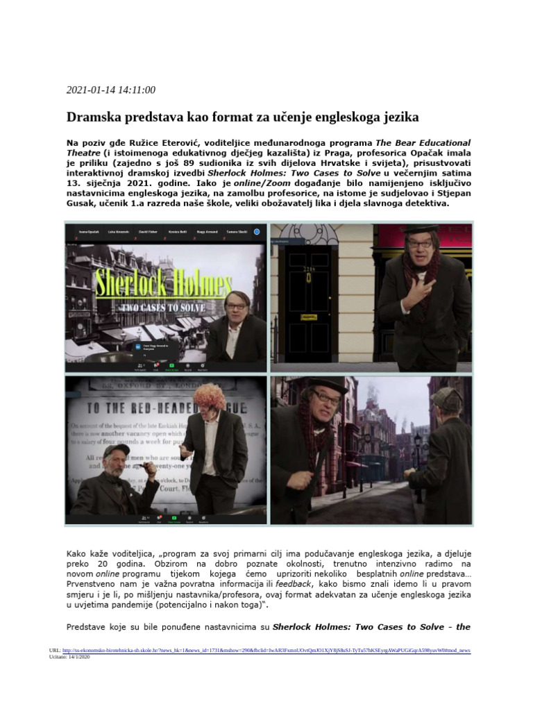 Review Sherlock | PDF