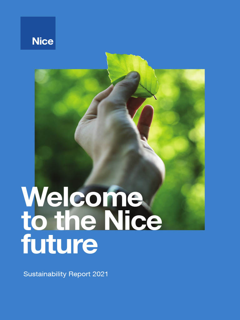 Nice Sustainability Report 2021 ENG | PDF | Sustainable Design ...