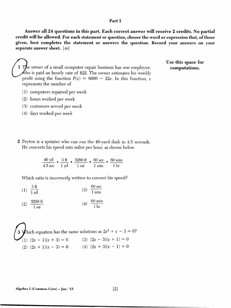 Regents Review April 19 | PDF