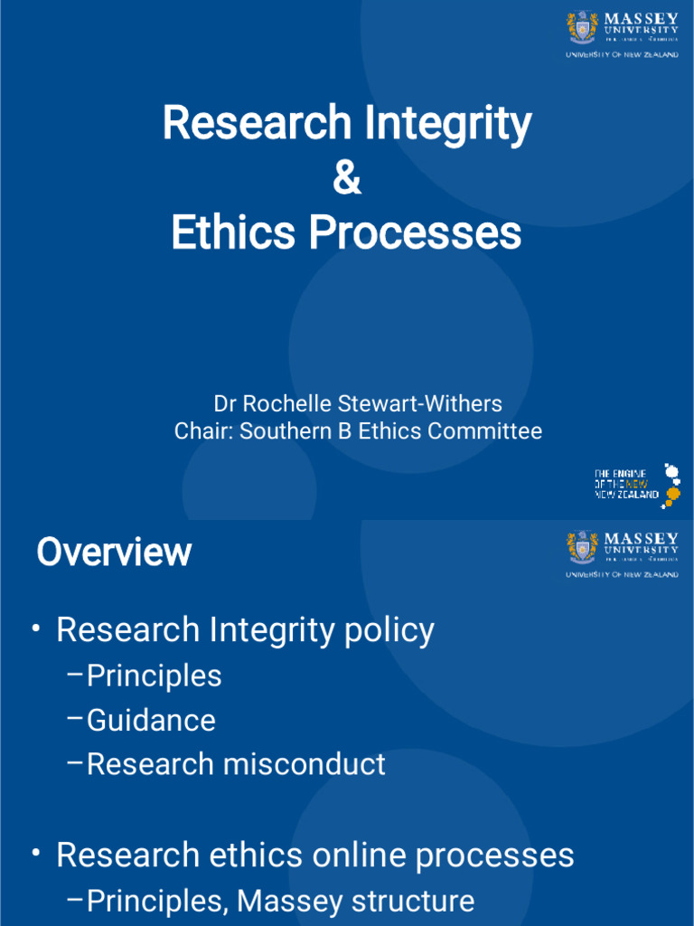 Research Integrity & Ethics | PDF | Integrity | Plagiarism