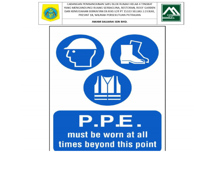Mandatory PPE Signage | PDF