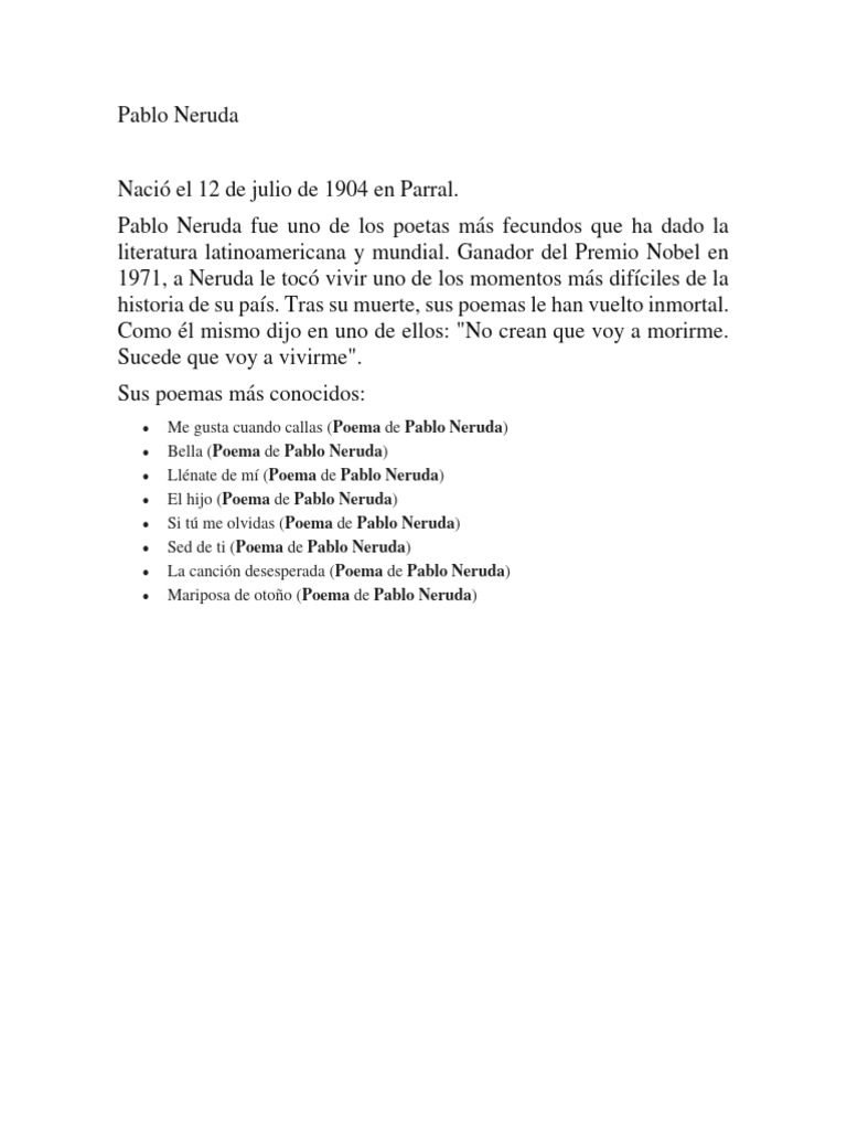 Autores de Poemas y Cuentos Chilenos | PDF | Chile