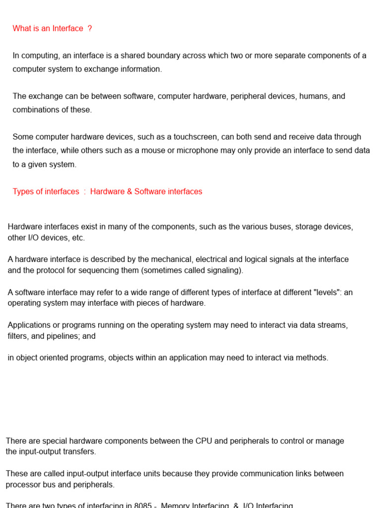 8255 Interface | PDF | Interface (Computing) | Manufactured Goods