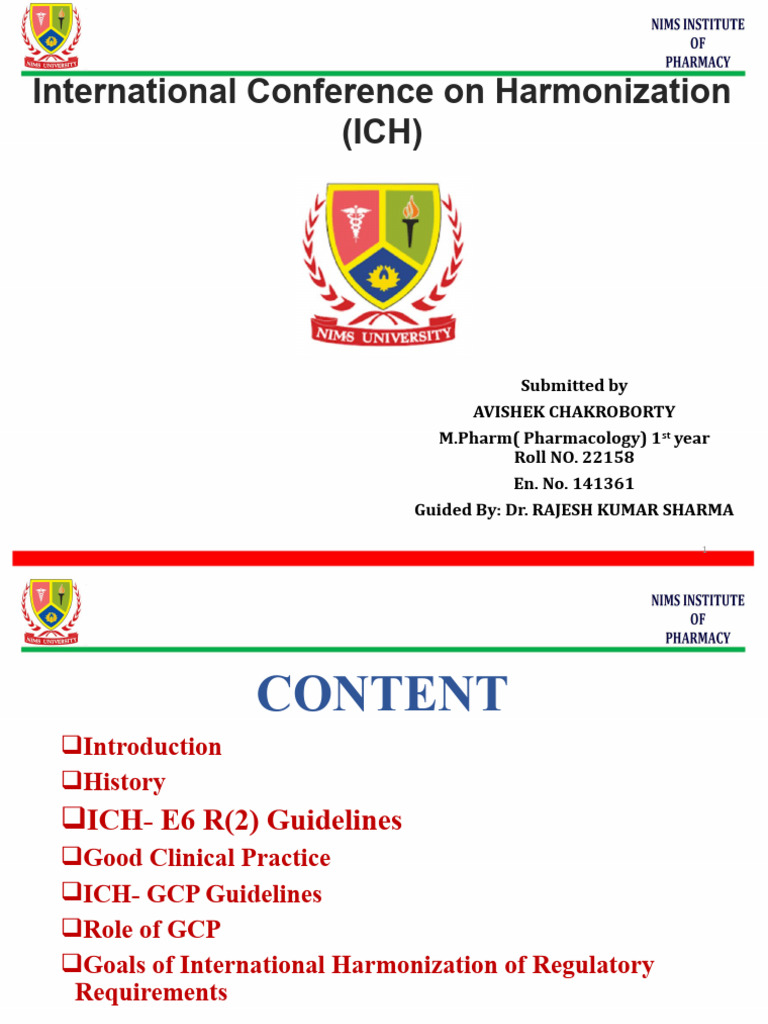 Ich GCP | PDF | Clinical Trial | Institutional Review Board