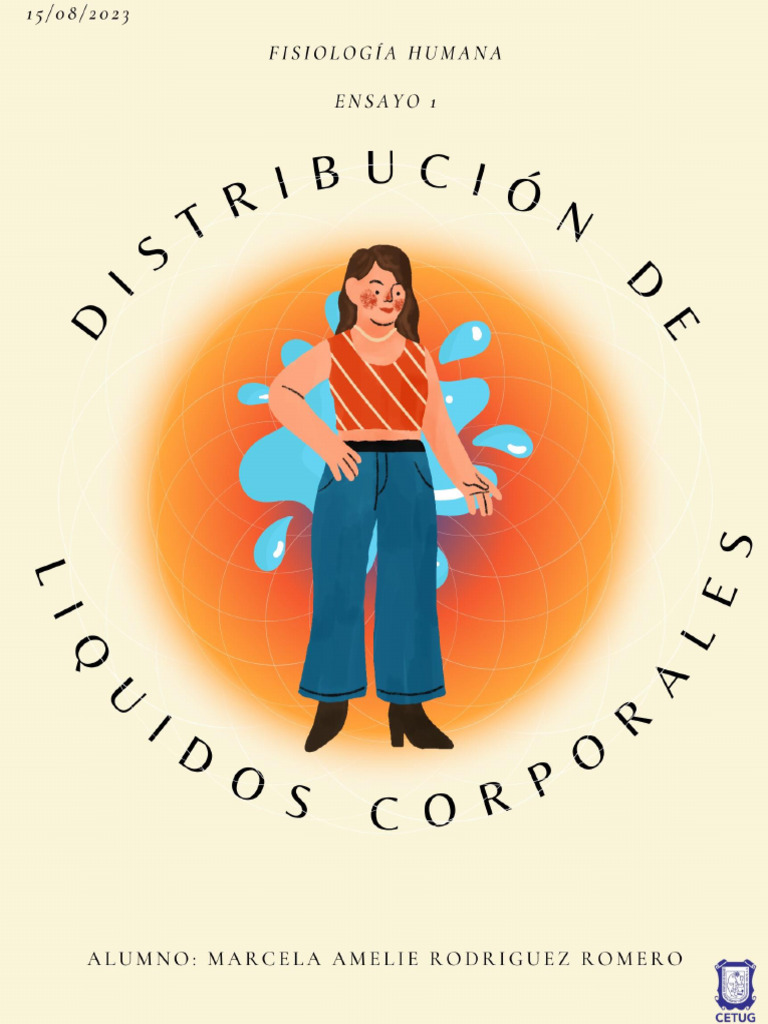 Distribución De Líquidos Corporales Pdf Sodio Homeostasis