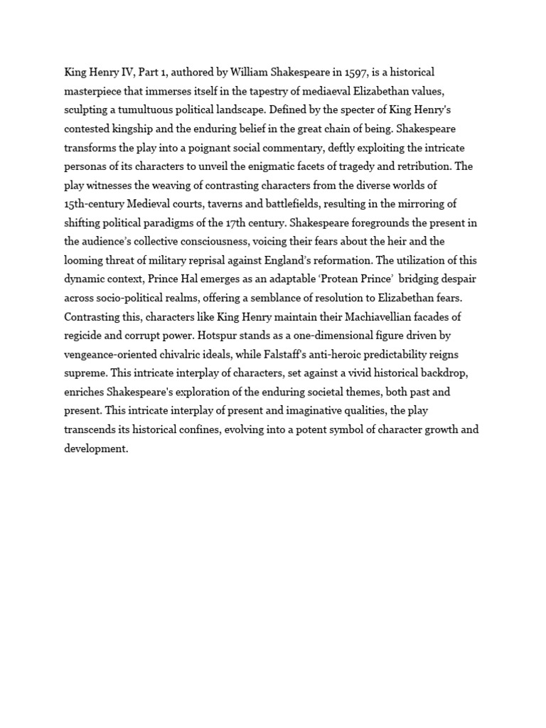 Module B HSC | PDF | William Shakespeare