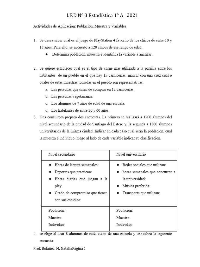 Clase 3 Y 4 Clasificacion Metodo Estadistico Etapa 1 Y 2 Ejercicos De