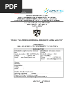 Informe - Indagación Descriptiva - Proyecto Eureka 2025 | PDF ...