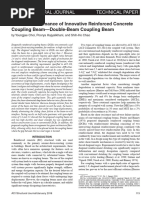 Coupling Beam Design | PDF | Beam (Structure) | Reinforced Concrete