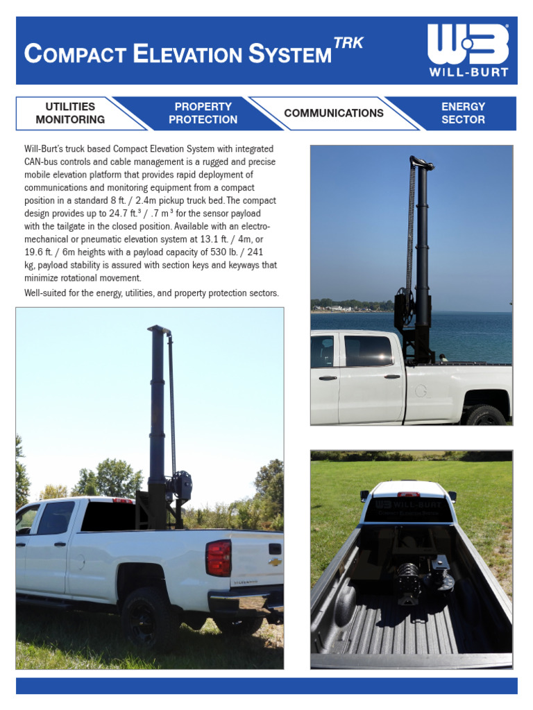 Compact Elevation System Product Brochure | PDF | Truck