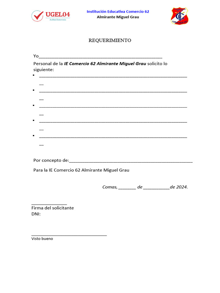 REQUERIMIENTO | PDF