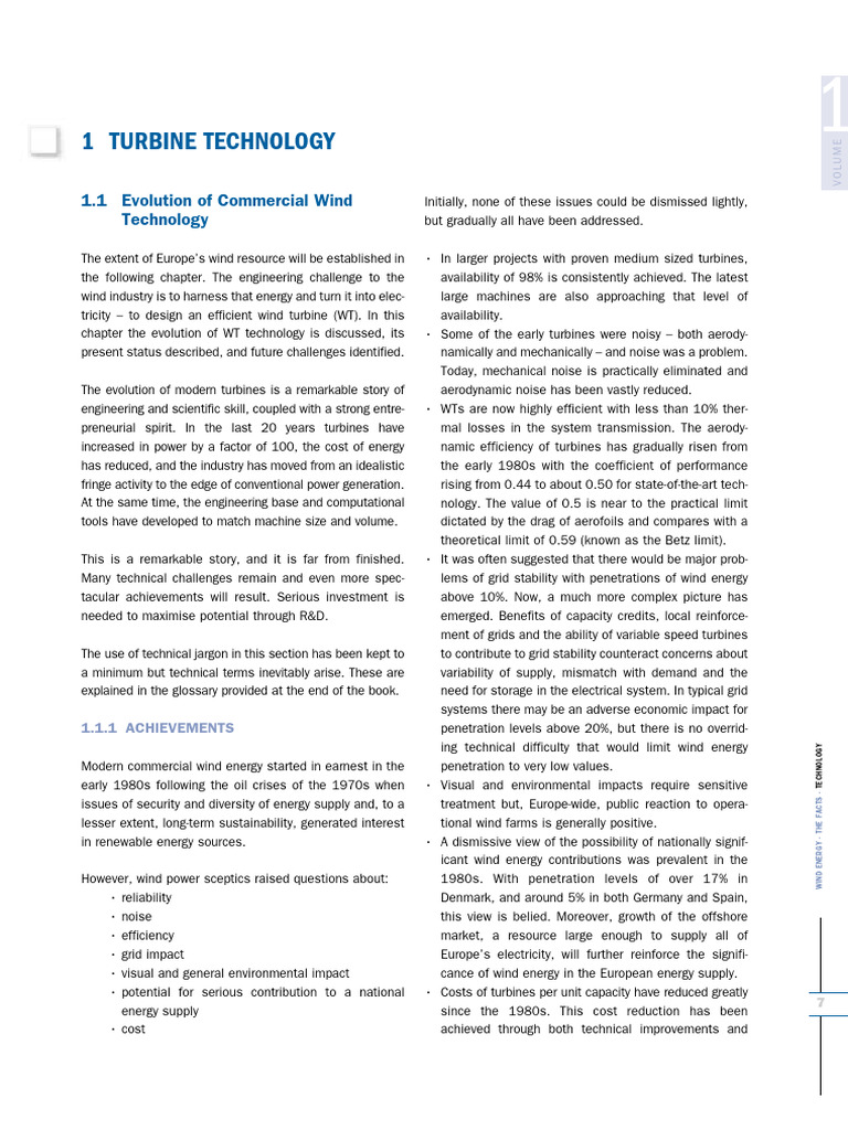 wind | PDF | Wind Turbine | Wind Power