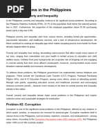 30 National Issues Philippines 2025 | PDF