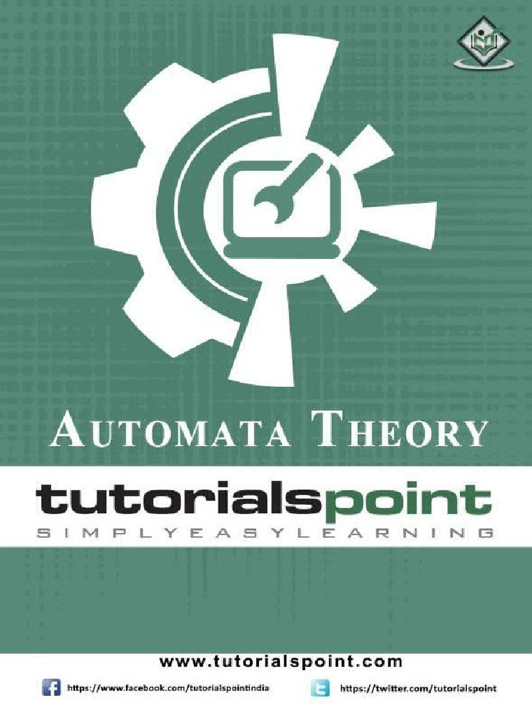 Automata Theory Tutorial | PDF | Theory Of Computation | Theoretical ...