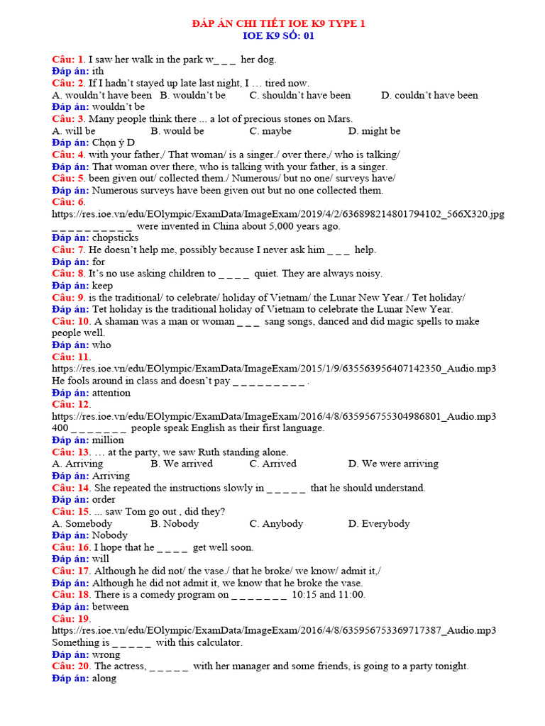 50 Key Ioe K9 2023 2024 | PDF