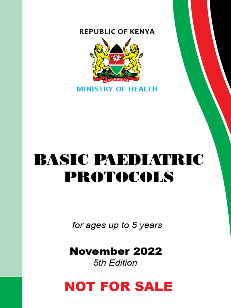 Basic Pediatric Protocol 2022 KaeJmO0 | PDF | Pneumonia | Diarrhea