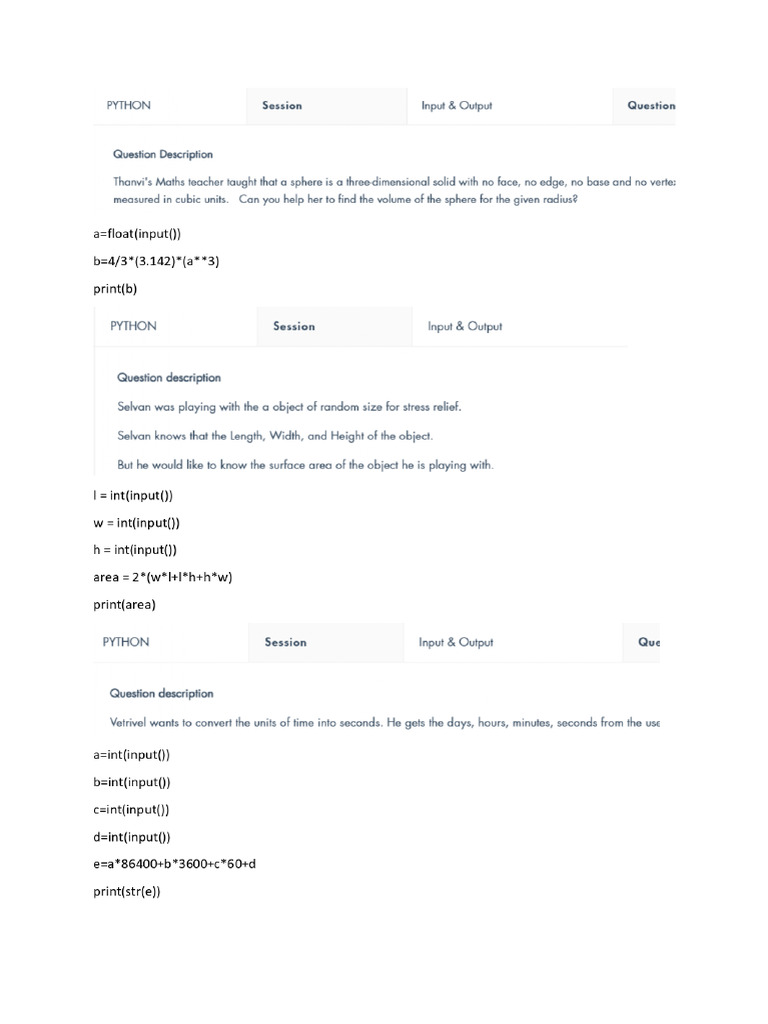 OODP | PDF | Area | Mathematics